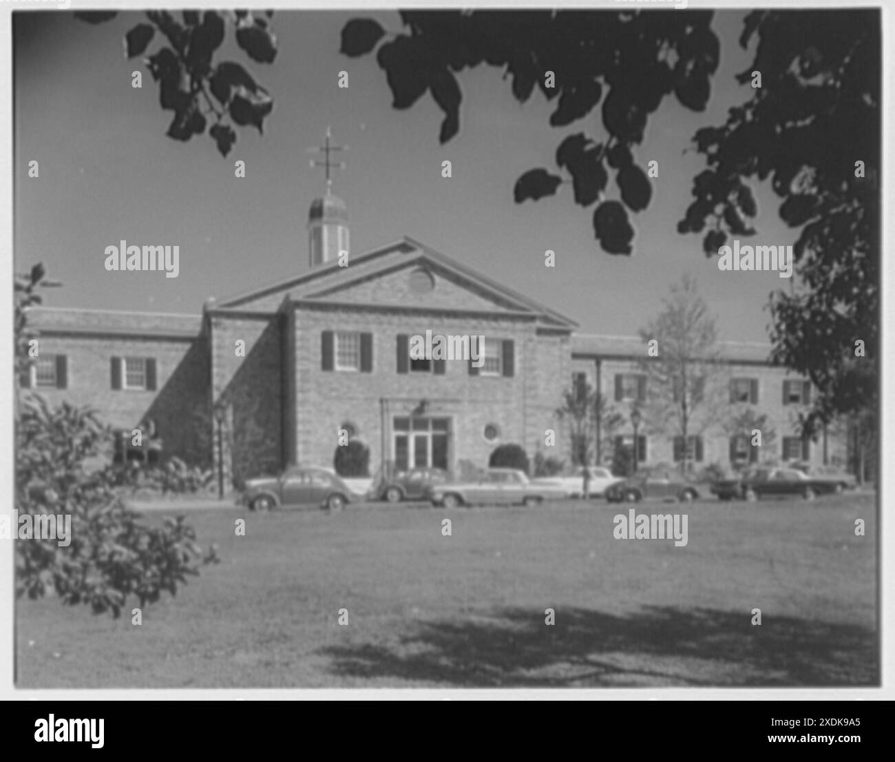C.W. Post College, Brookville, Long Island. Humanities Building, west ...