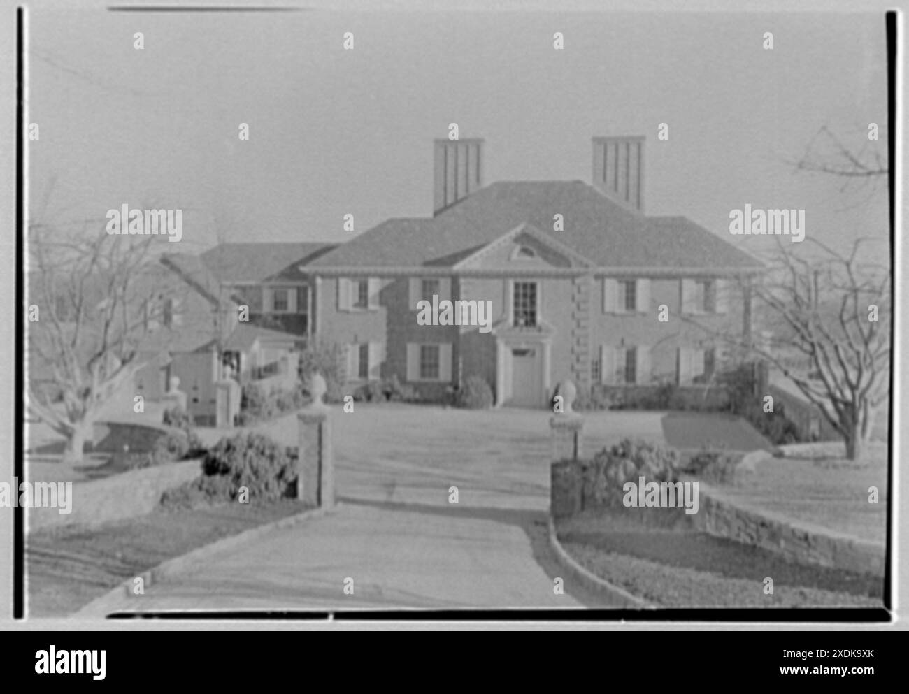 Mary Esther Rowland, residence on Bobolink Ln., Greenwich, Connecticut ...