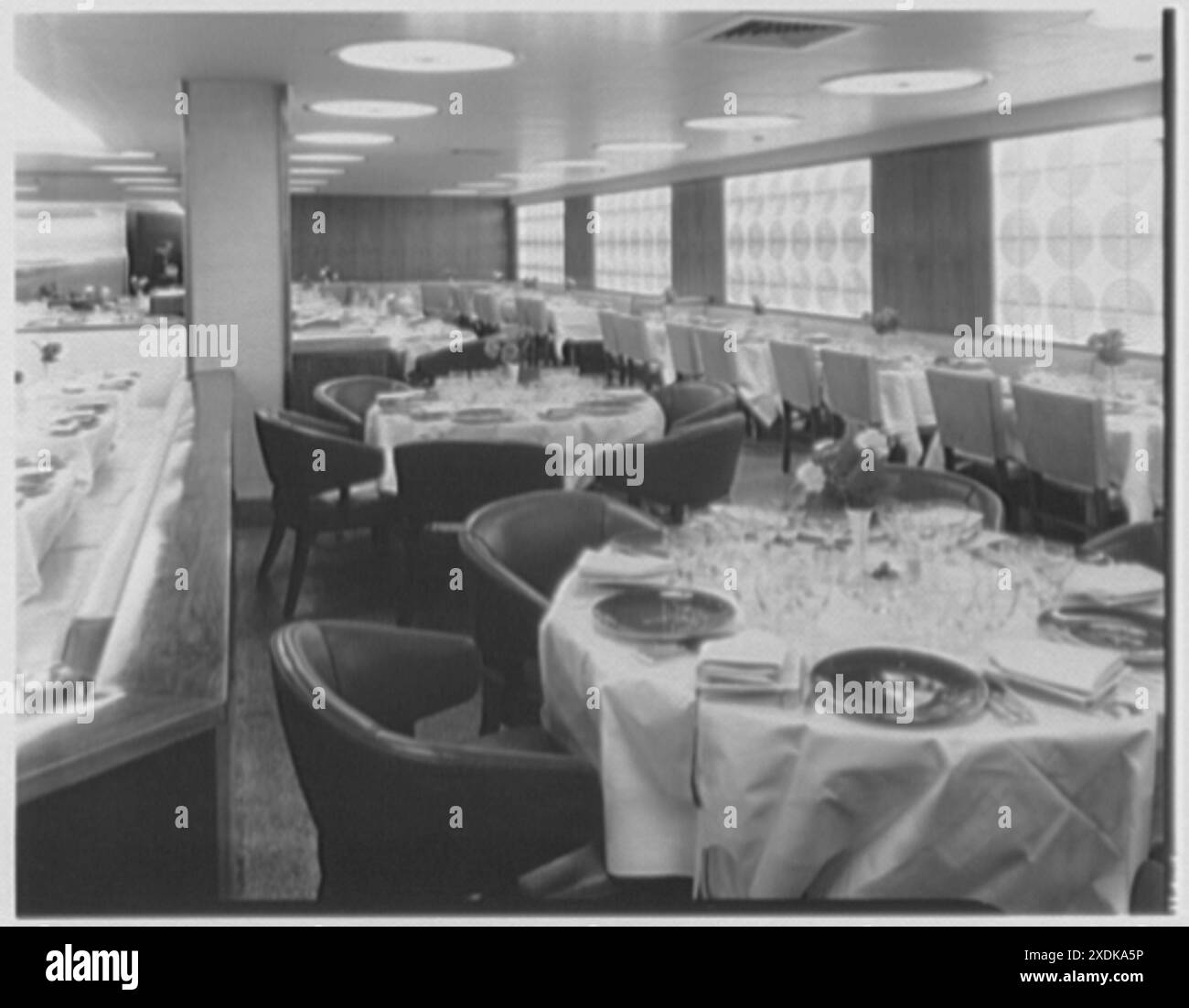 S.S. Independence, American Export Lines. First class dining room I ...
