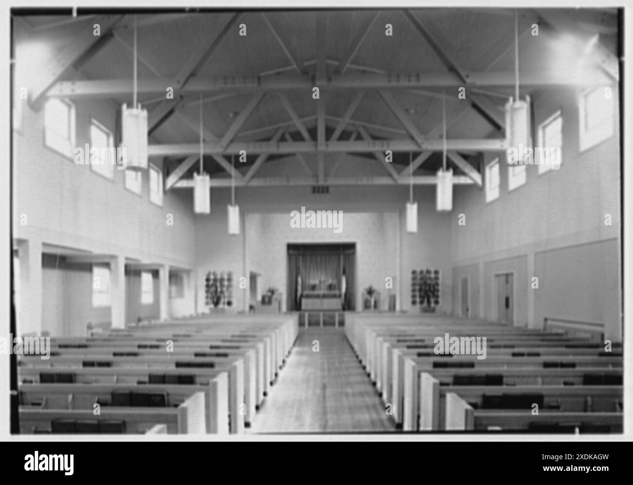 U.S. Naval Hospital Chapel, St. Albans, Long Island, New York. Chapel ...