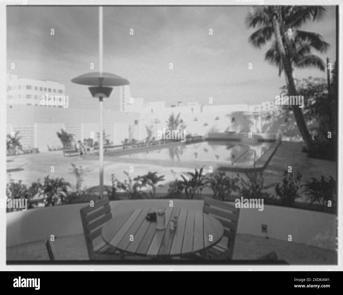 Haddon Hall, Collins Ave., Miami Beach. Pool II. Gottscho-Schleisner ...