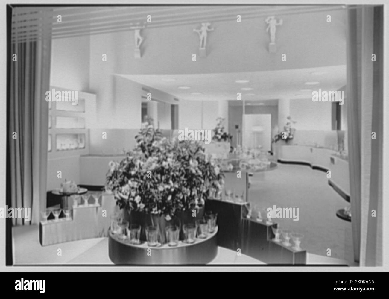 Steuben Glass, business at 718 5th Ave., New York City. View through ...