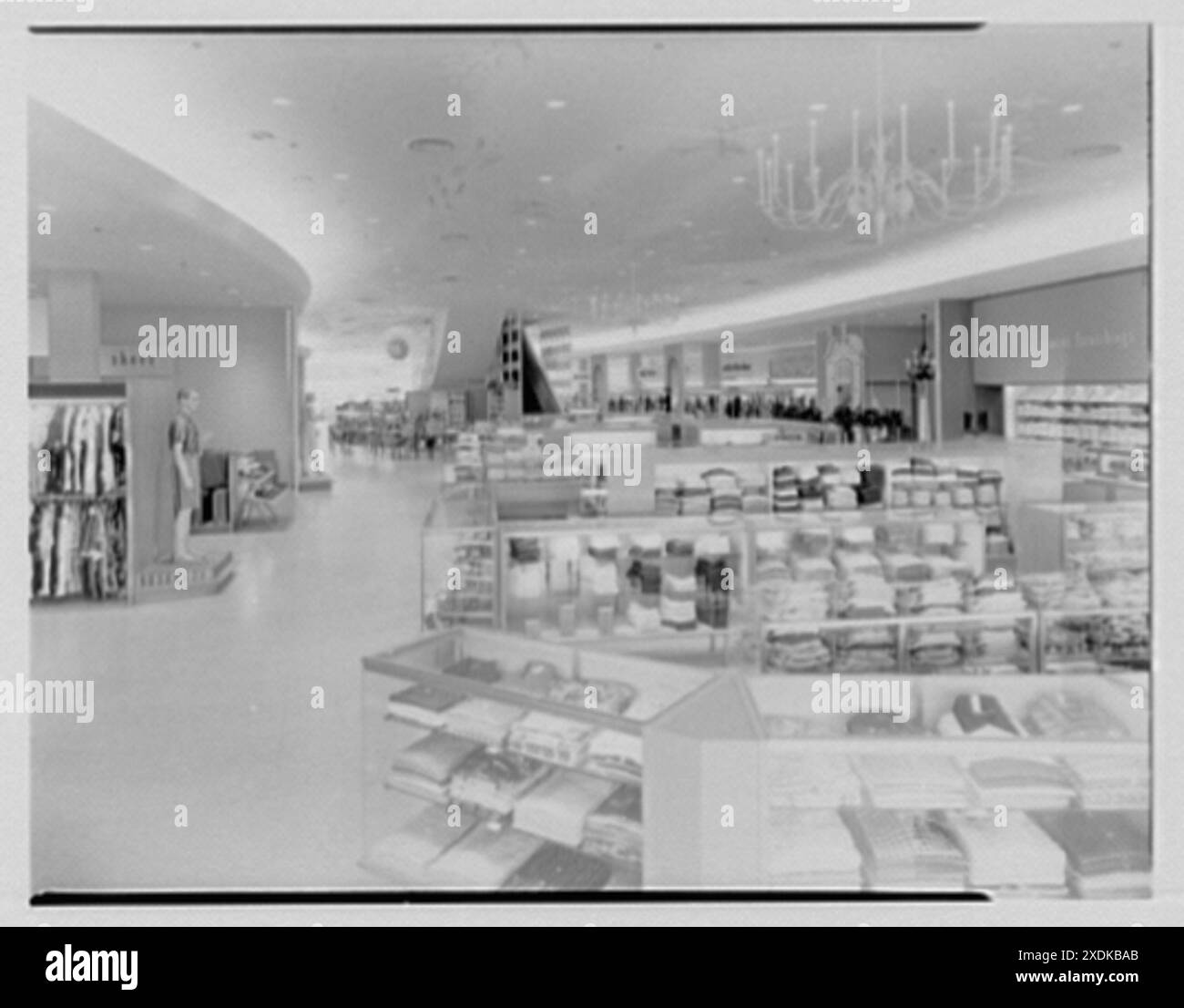 Burdine's department store, business in Miami Beach, Florida. General ...