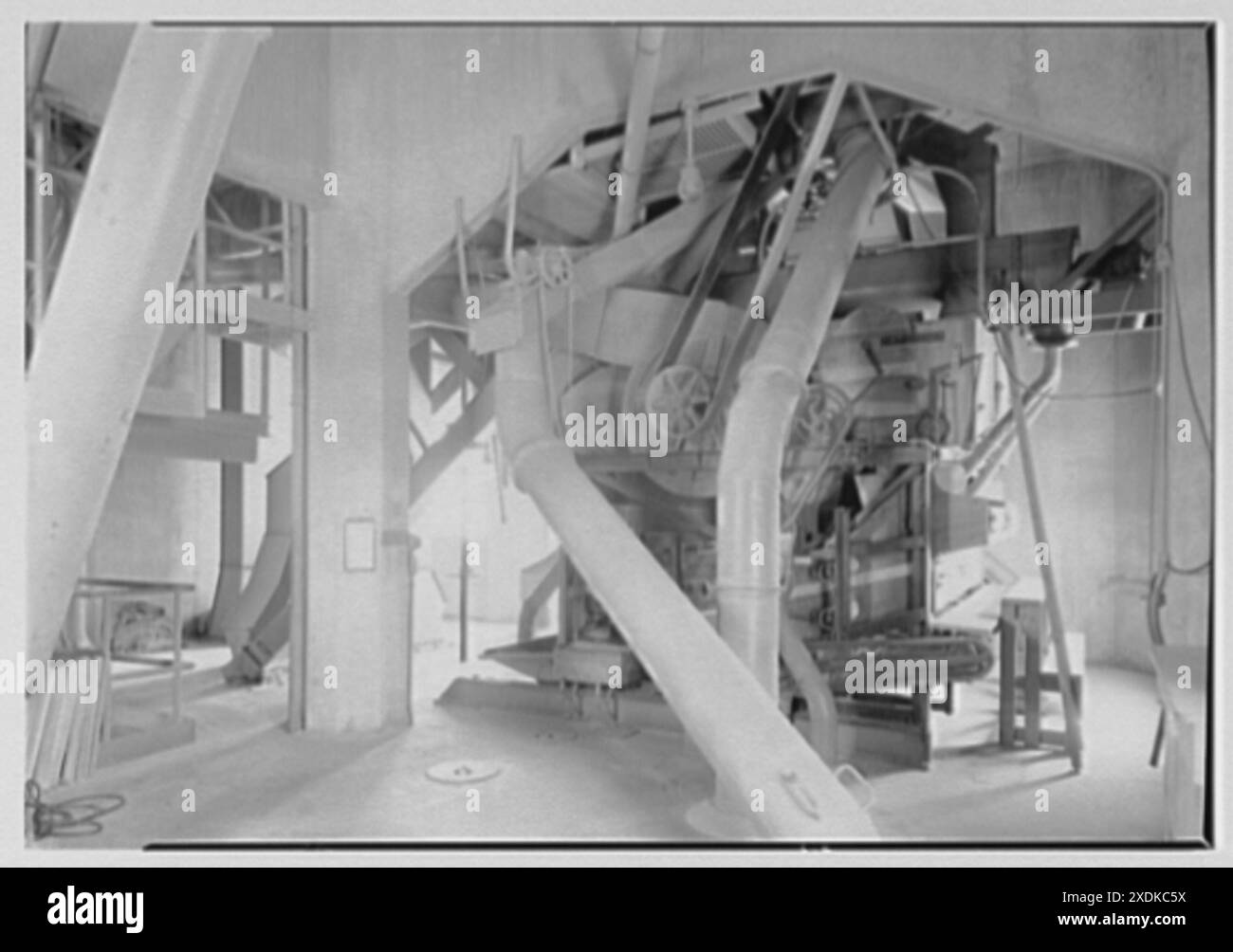 Rahr Malting Co., Shakopee, Minnesota. Elevator, barley cleaning ...