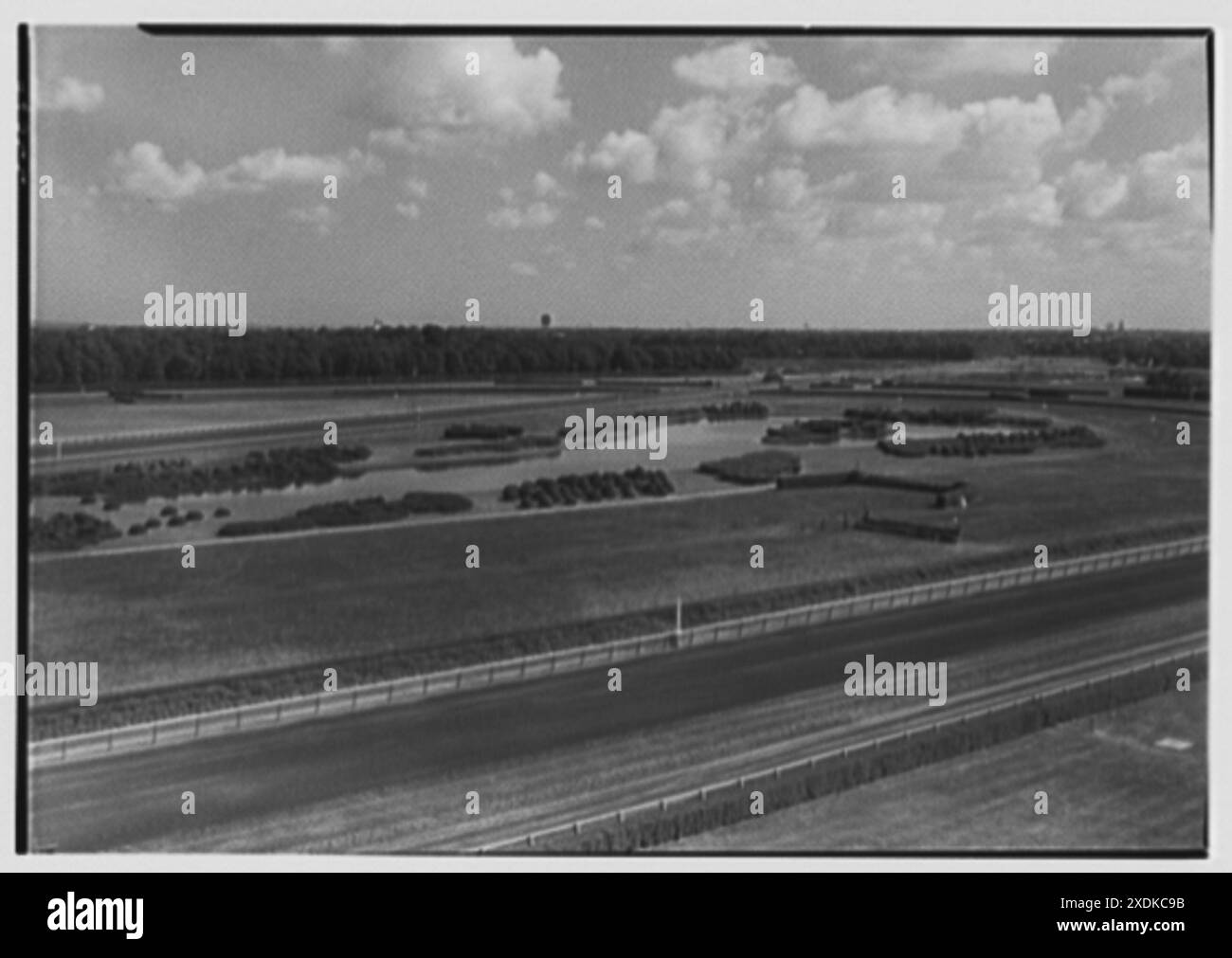 Belmont Racetrack, Queens, Long Island, New York. View VII. Gottscho ...