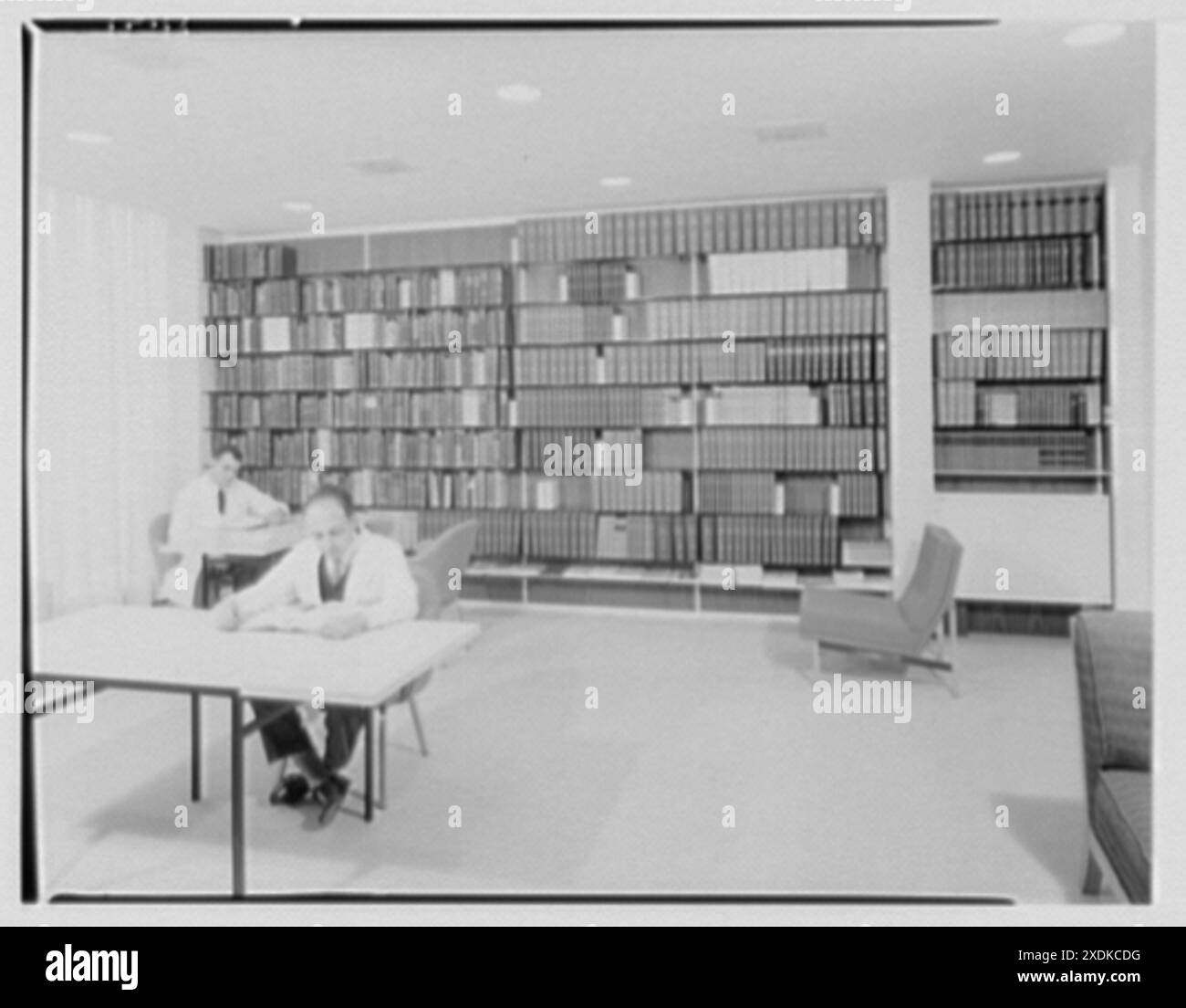 Paterson Clinic, 750 Broadway, Paterson, New Jersey. Library with ...