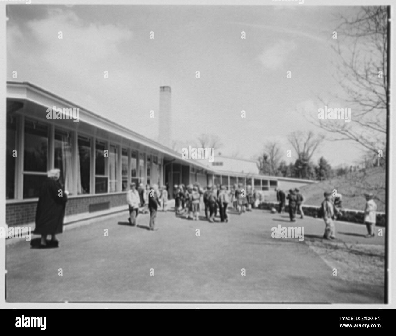 The Country School, Weston, Massachusetts. Exterior VIII. Gottscho ...