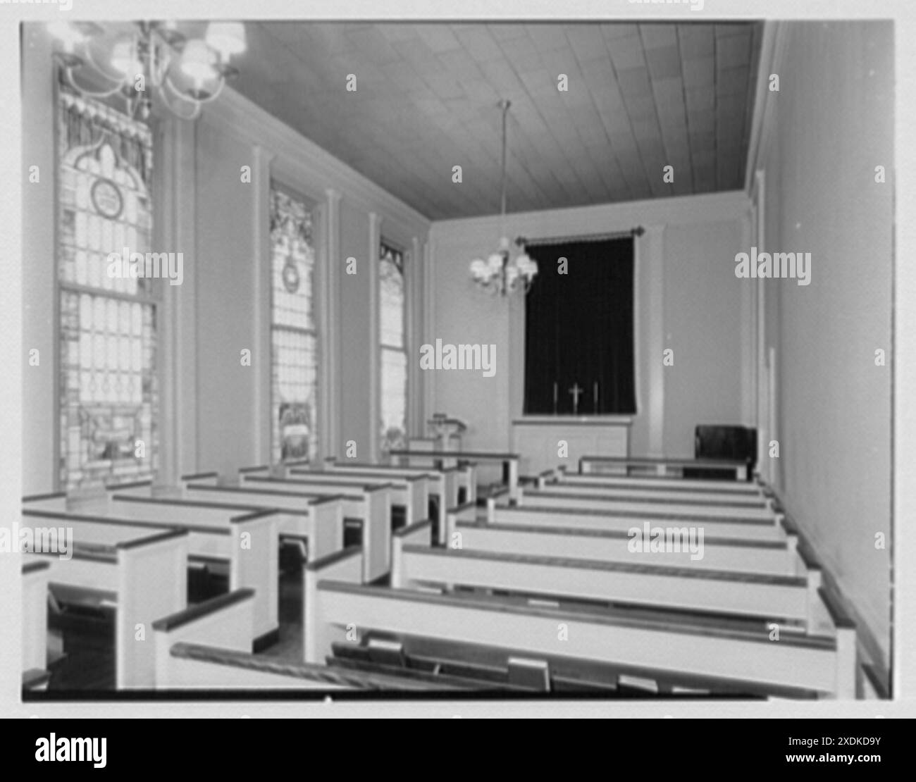 First Methodist Church, Amityville, Long Island. Chapel I. Gottscho ...