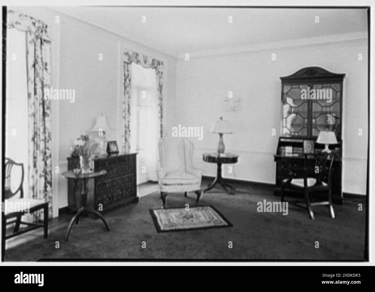 Charles S. Robertson, residence in Lloyd Harbor, Long Island. Living ...