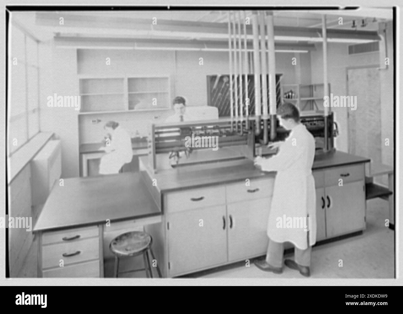 Bellevue Medical Center, New York Hospital. Laboratory II. Gottscho ...