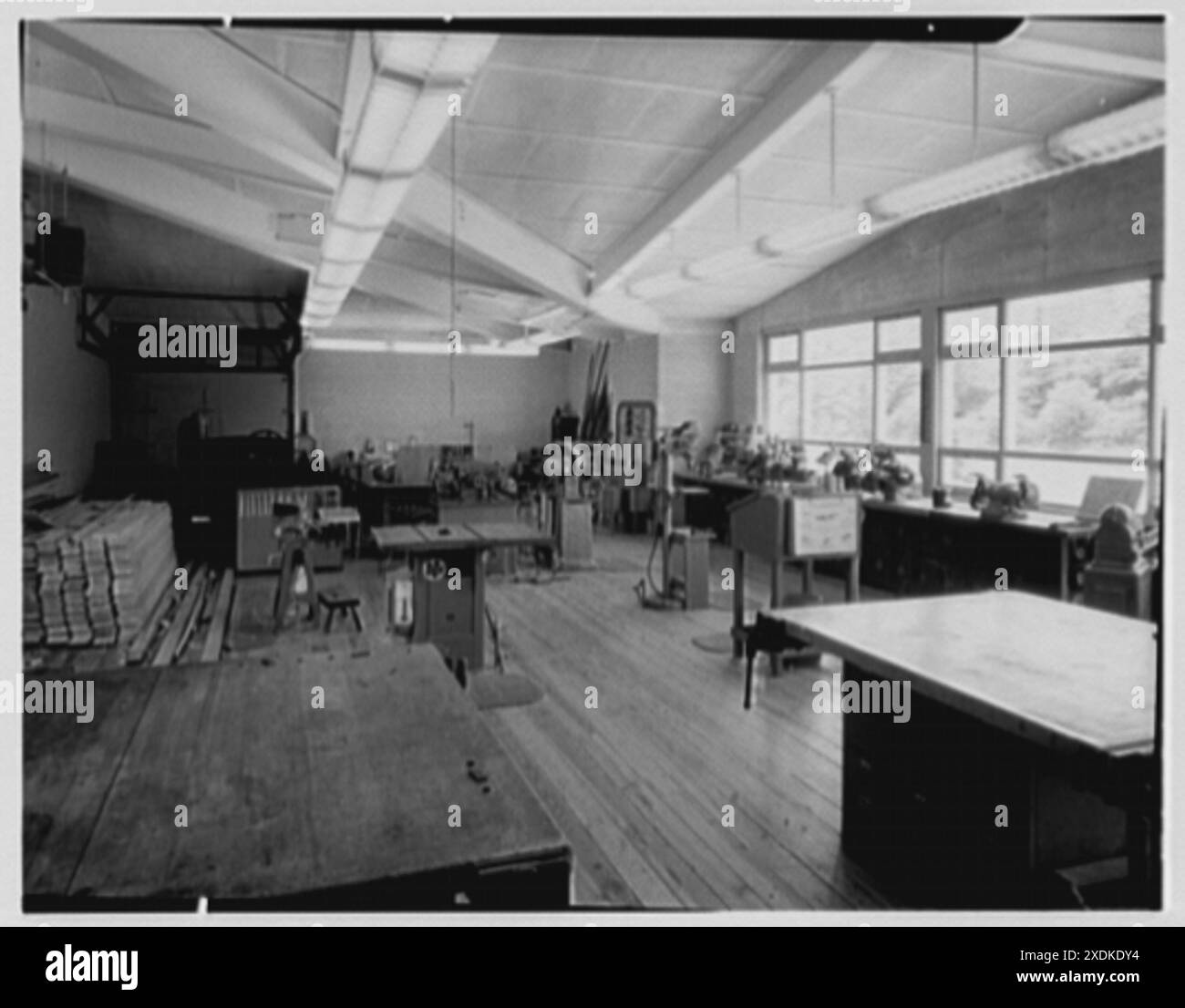 Morgan High School, Clinton, Connecticut. Shop. Gottscho-Schleisner ...