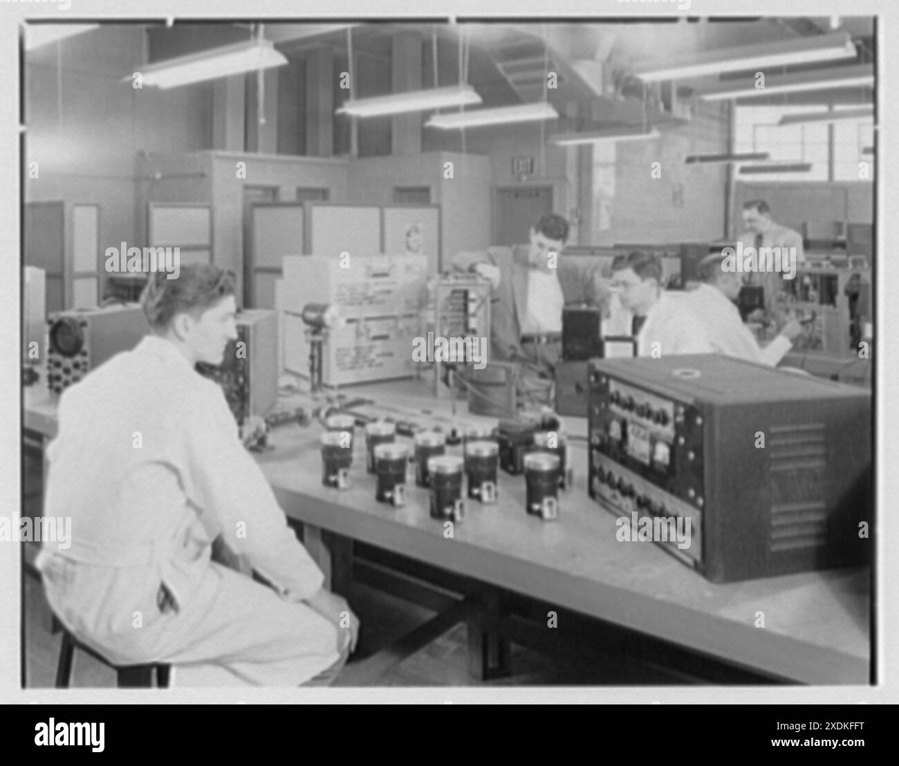 Calibrating machine Black and White Stock Photos & Images - Alamy