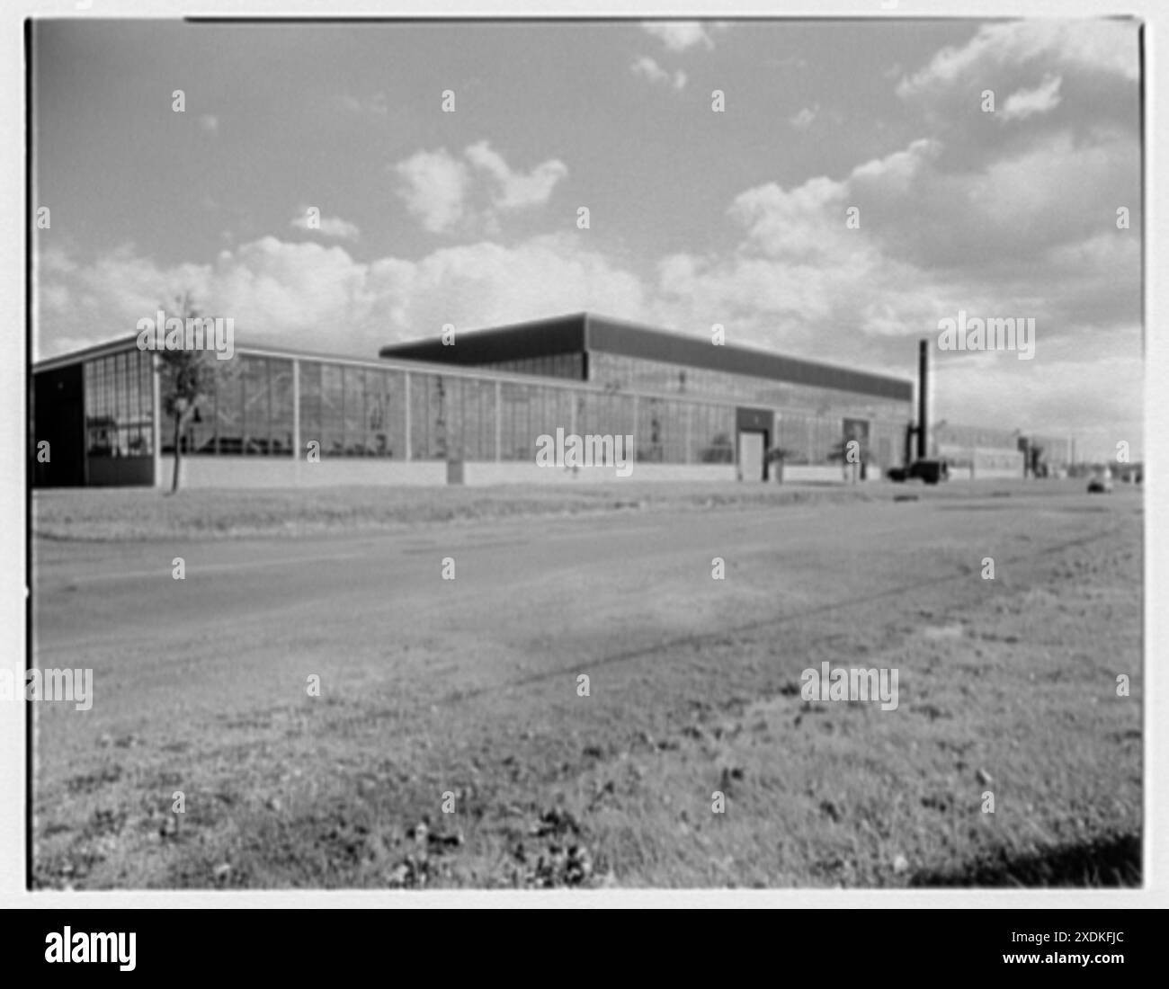 Ordnance building, Camp Kilmer, New Jersey. Exterior II. Gottscho ...