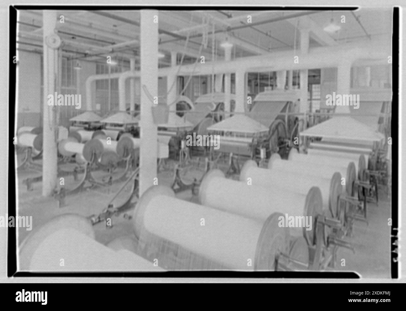 Ware Shoals, South Carolina. Mill no. 1, slasher. Gottscho-Schleisner ...