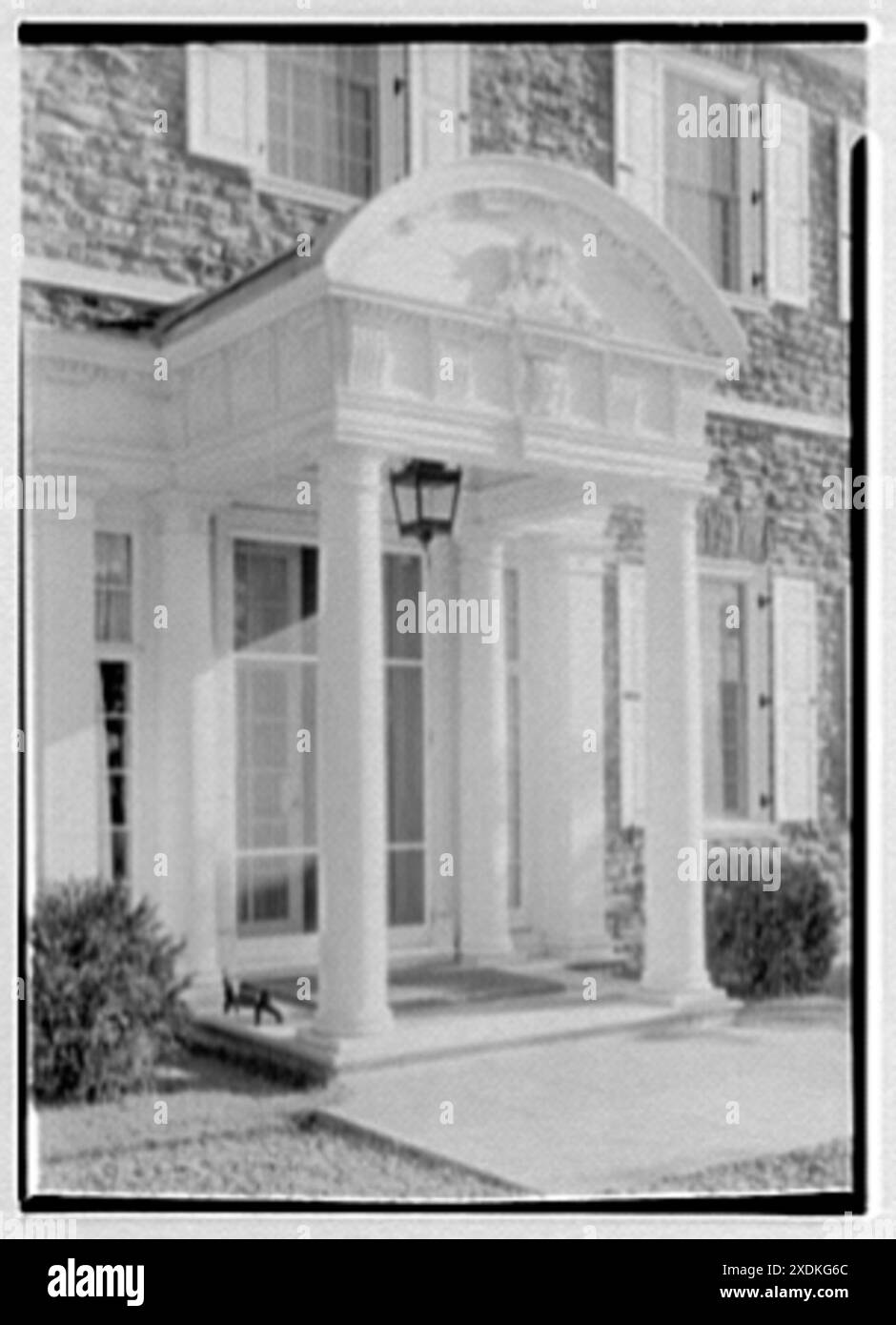John N. Conyngham, Hayfield Farm, residence in Lehman Township ...