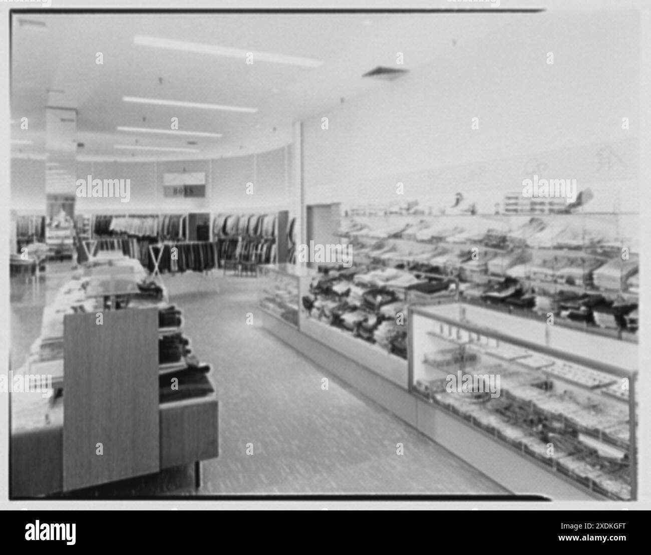 Halle Bros., Westgate. Boy's shop. Gottscho-Schleisner Collection Stock ...
