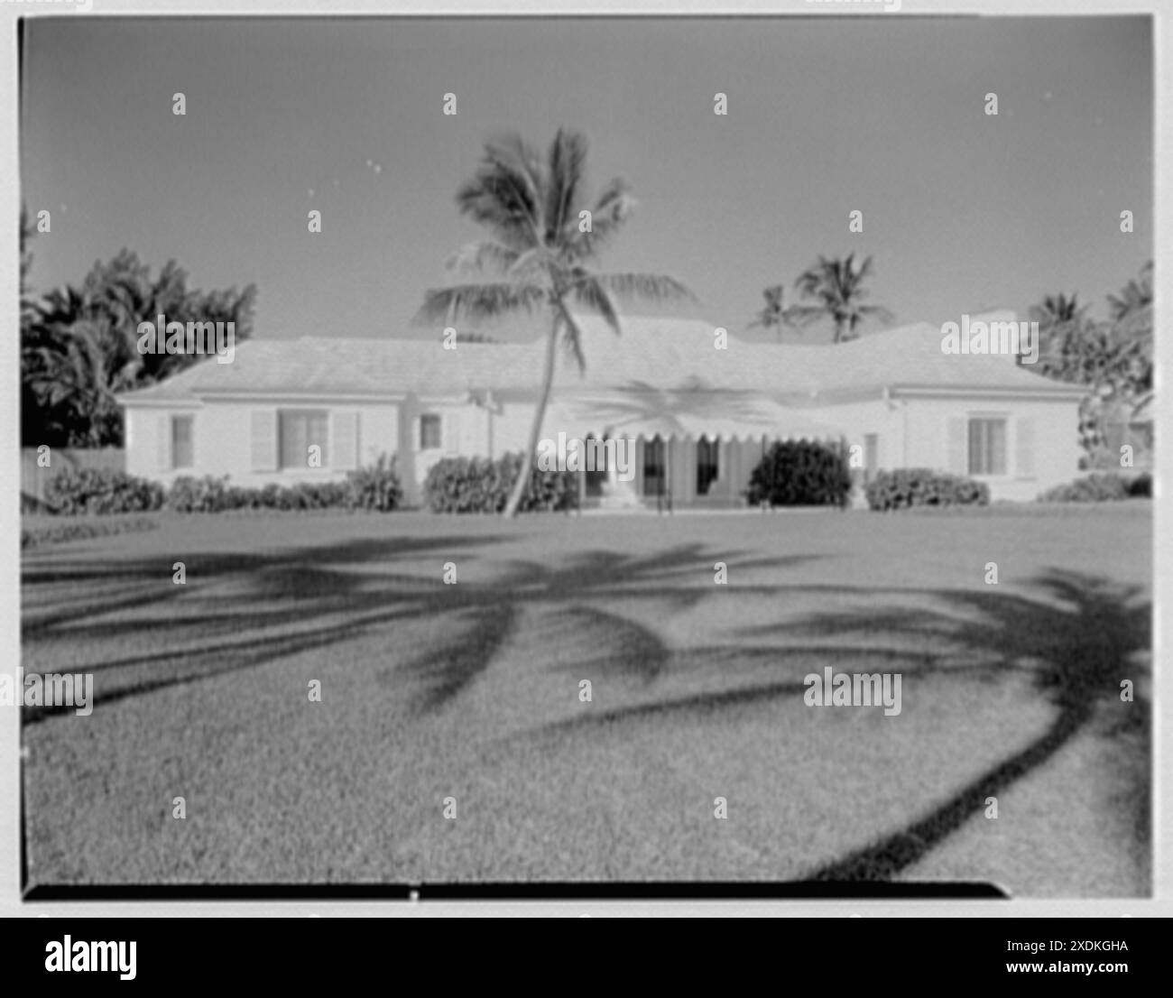 Edward B. McLean, residence at 345 North County Rd., Palm Beach. Ocean ...