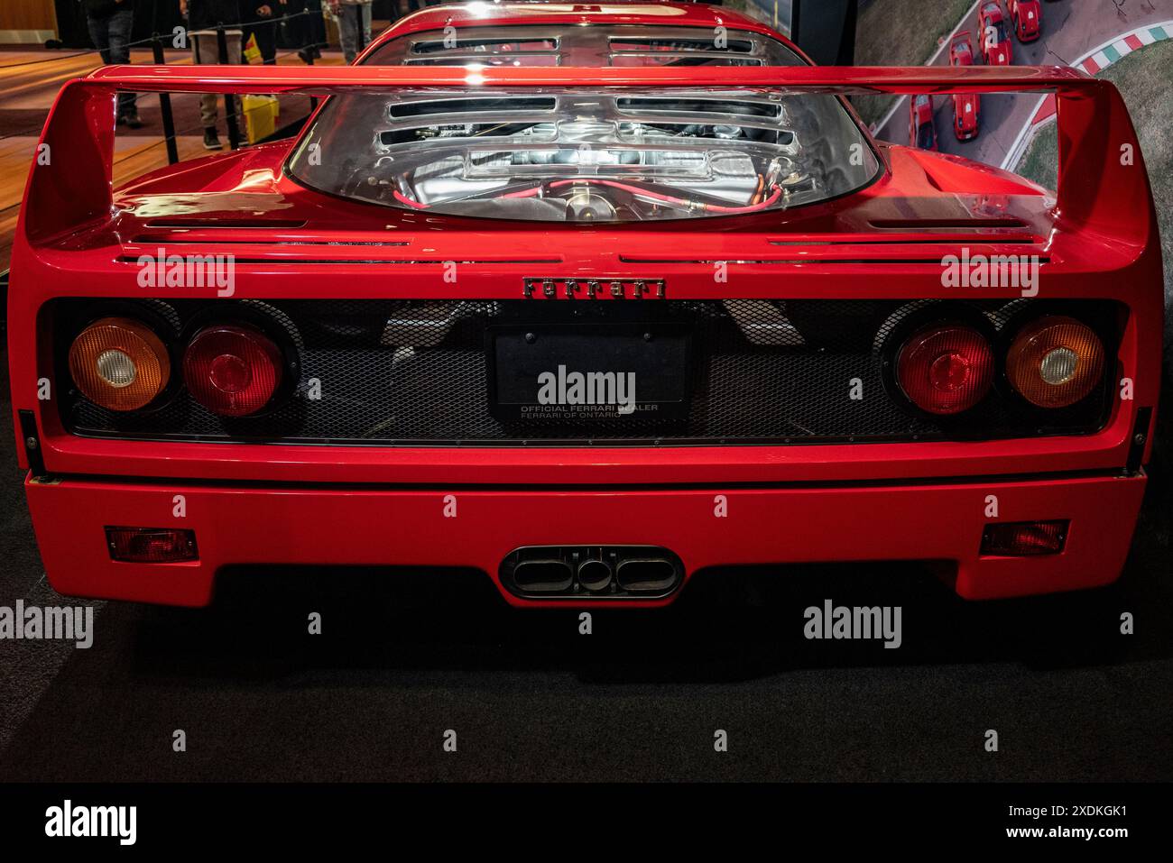 Ferrari logo on grill hi-res stock photography and images - Alamy