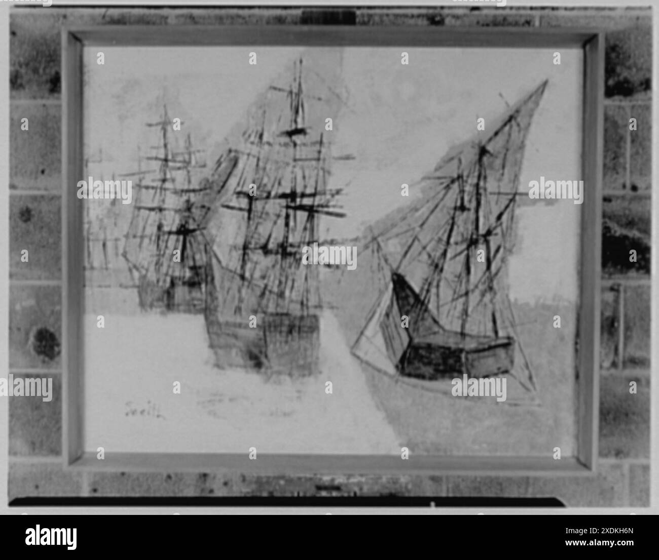 Mr. William Snaith, Weston, Connecticut, group of paintings. Morning in ...