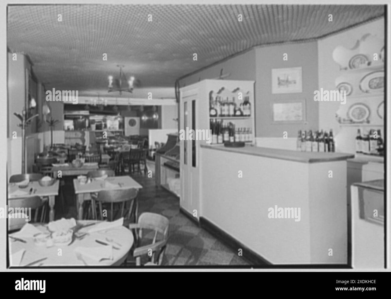 Gloucester House, 59 W. 51st St., New York City. Interior I. Gottscho ...