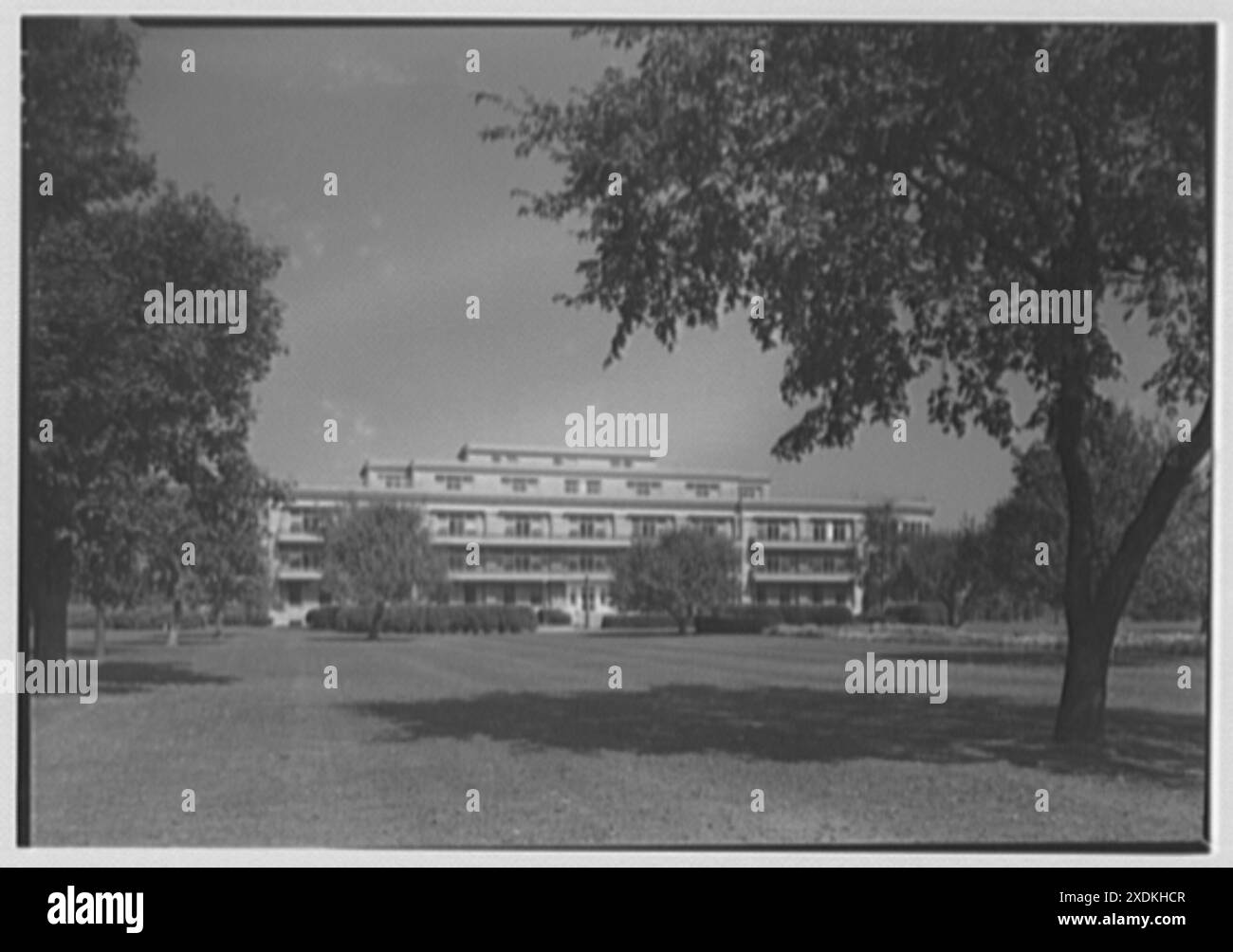 Meadowbrook Hospital, Hempstead, Long Island, New York. General ...