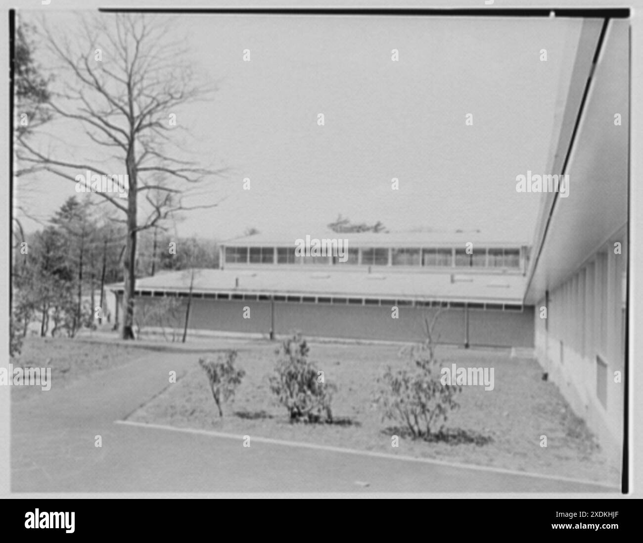 The Country School, Weston, Massachusetts. Exterior X. Gottscho ...
