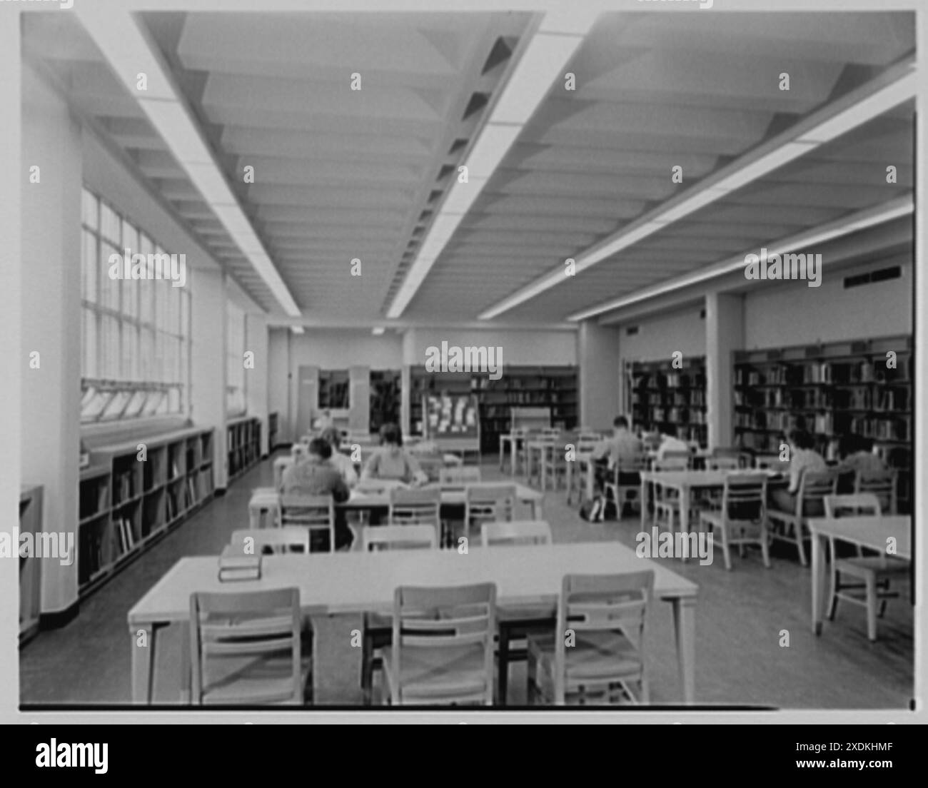 Charles S. Colden Auditorium and School, Queens College. Music library ...