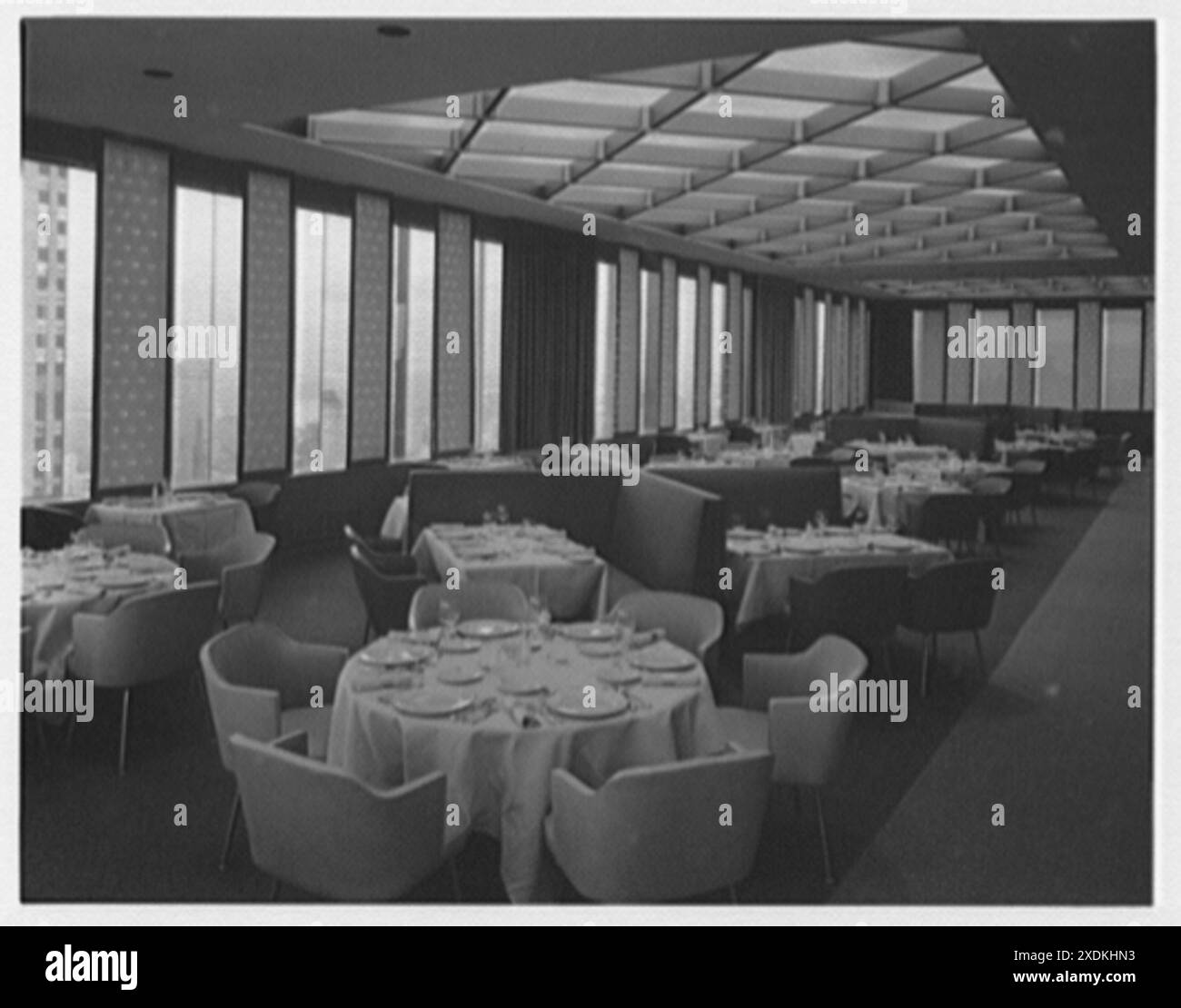 Hemisphere Club, Time-Life Building, Rockefeller Center. General view ...