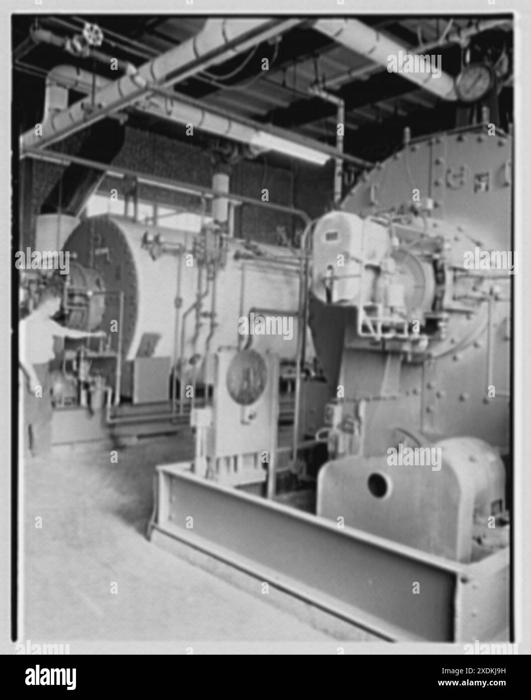 Mengel Company, Fulton, New York. Boiler room. Gottscho-Schleisner ...