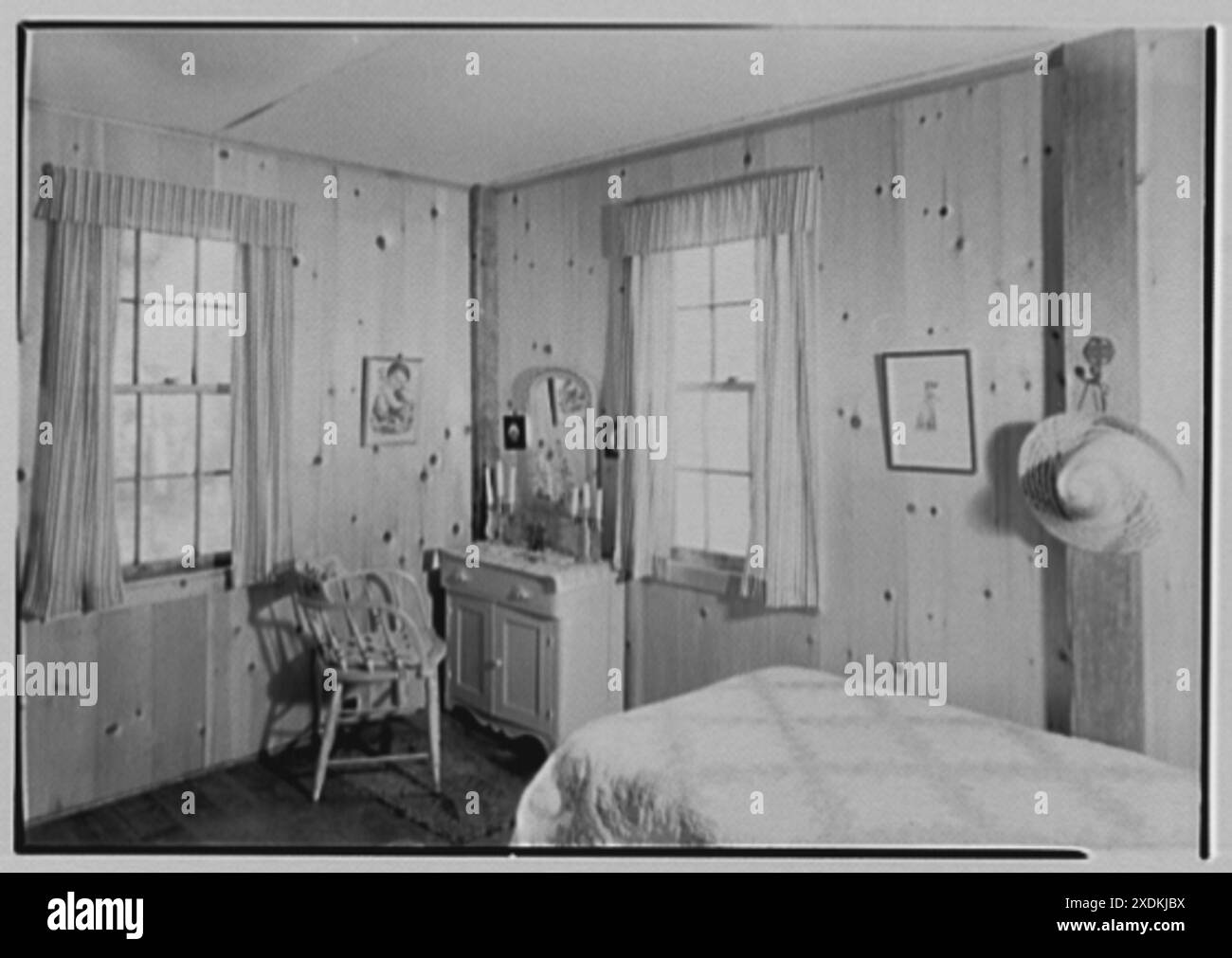 Harriet K. Morse, residence in Litchfield, Connecticut. Bedroom I ...