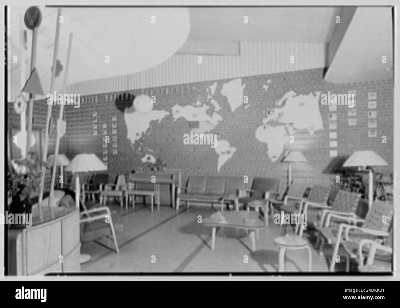 Harrisburg U.S.O., Penn Station, Harrisburg, Pennsylvania. Rear map ...