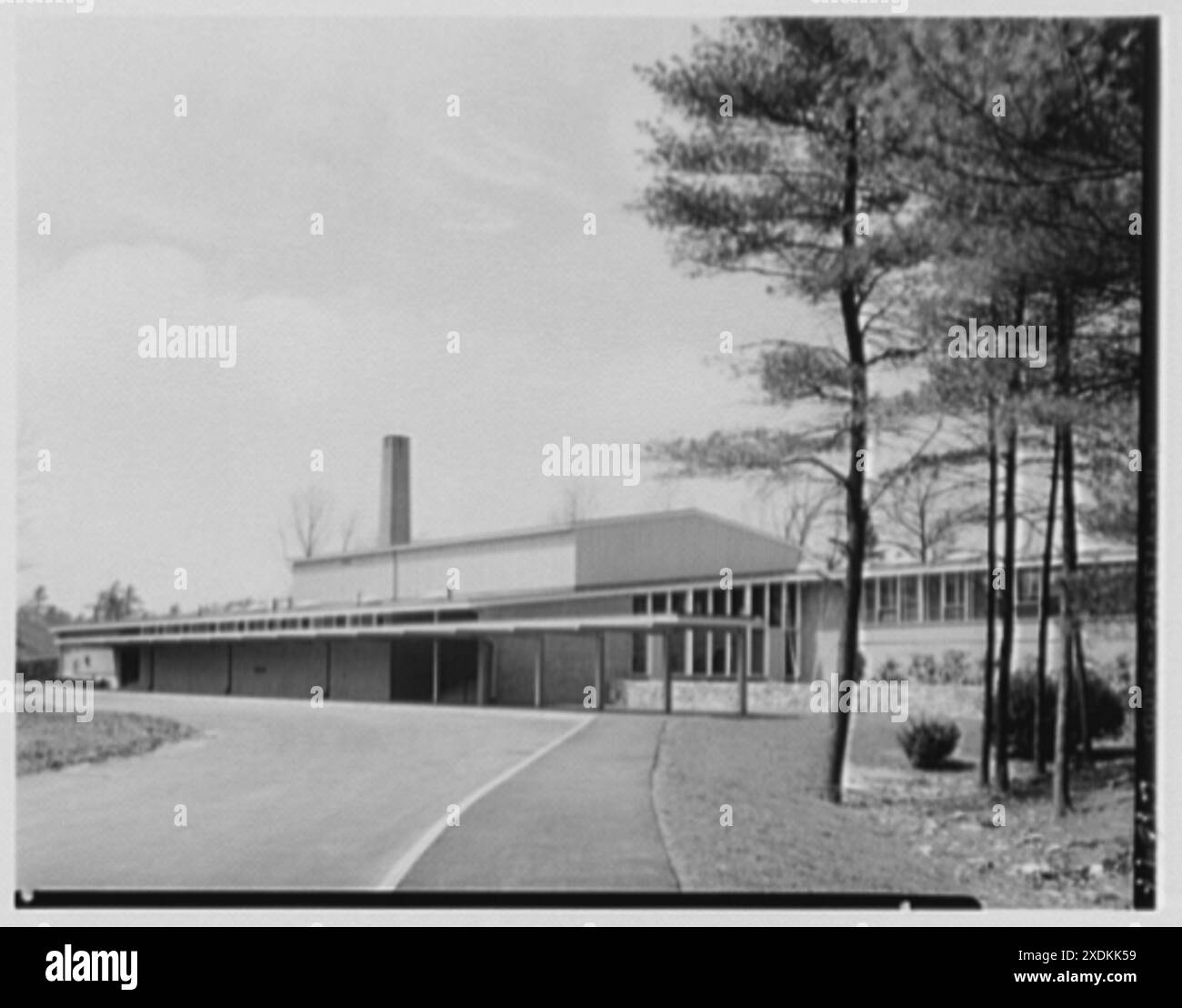 The Country School, Weston, Massachusetts. Exterior II. Gottscho ...