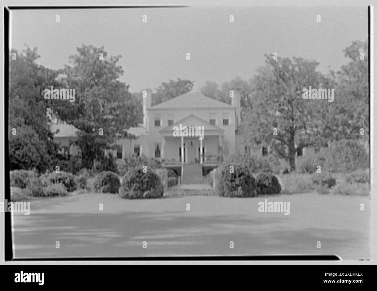H.S. Shonnard, Harrieta Plantation, residence in Santee, South Carolina ...