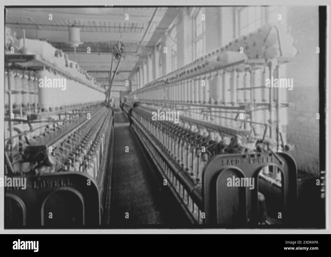 Ware Shoals, South Carolina. Mill no. 2, carding no. 1. Gottscho ...