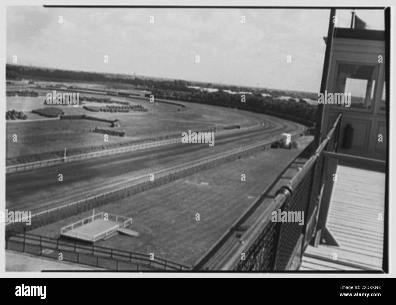 Belmont Racetrack, Queens, Long Island, New York. View VIII. Gottscho ...