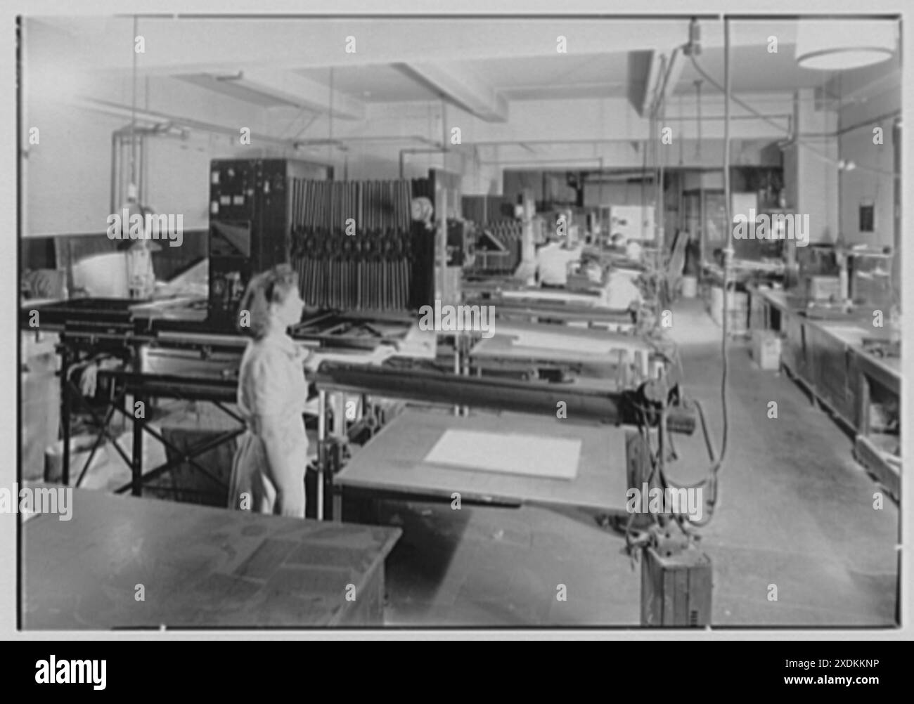 Louis Frey Co., Inc., 66 Trinity Pl., New York City. Machines. Gottscho ...