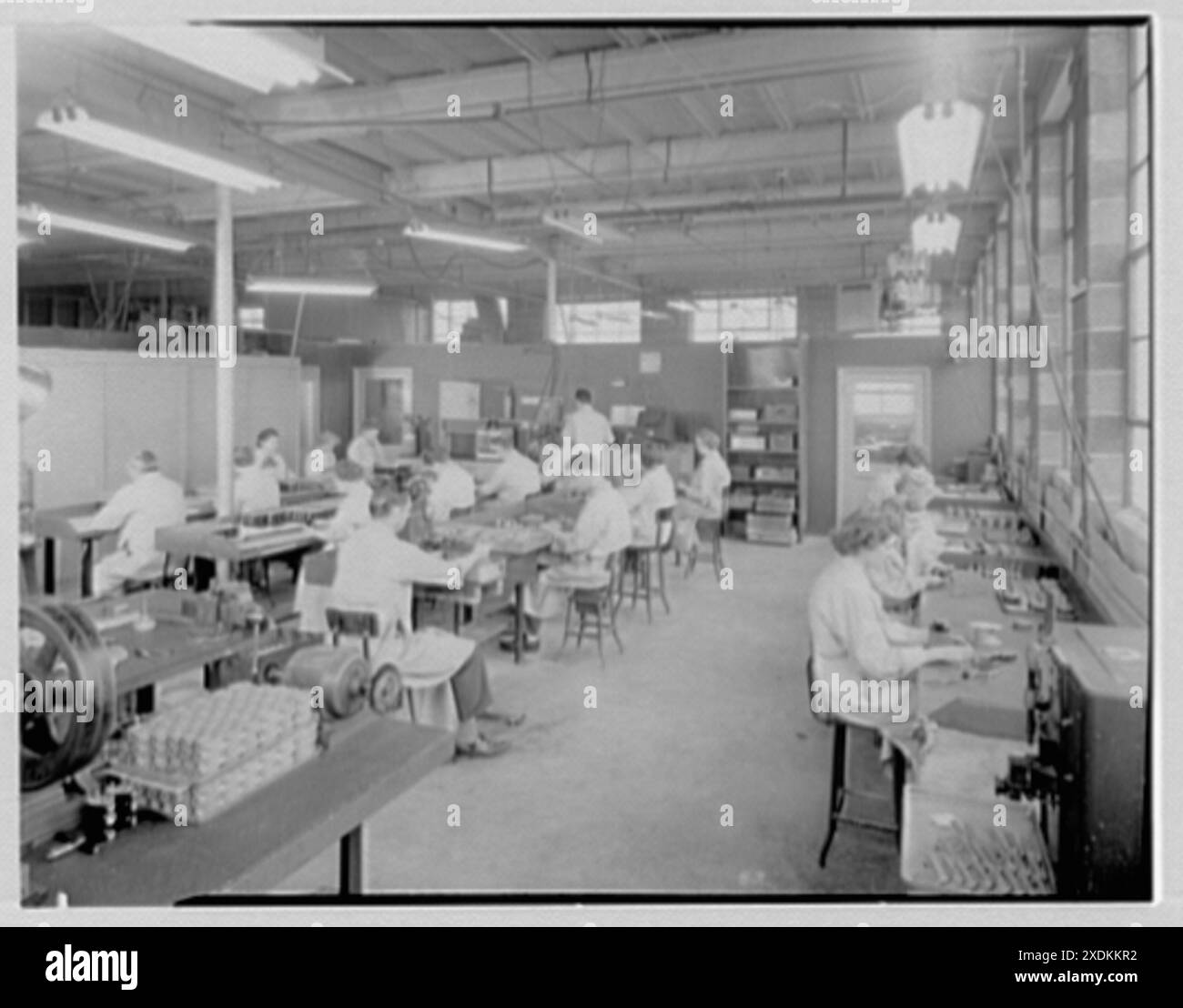 Dyna Labs, Stewart Ave., Garden City. Assembly. Gottscho-Schleisner ...