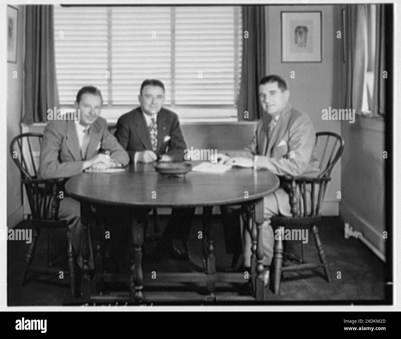 Eggers & Higgins, 542 5th Ave., New York City. Group of three. Gottscho ...