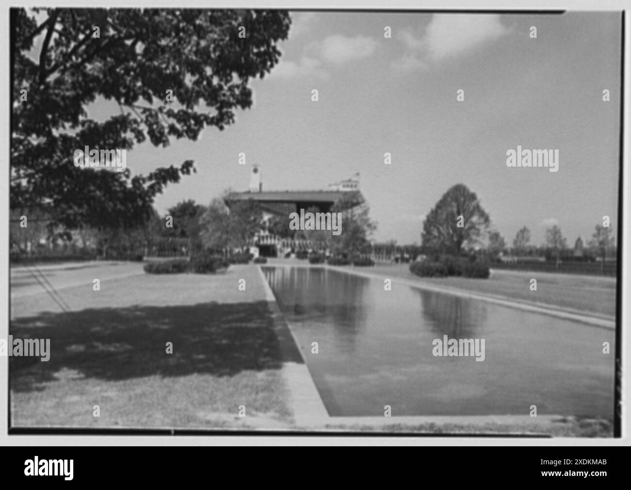 Belmont Racetrack, Queens, Long Island, New York. View II. Gottscho ...