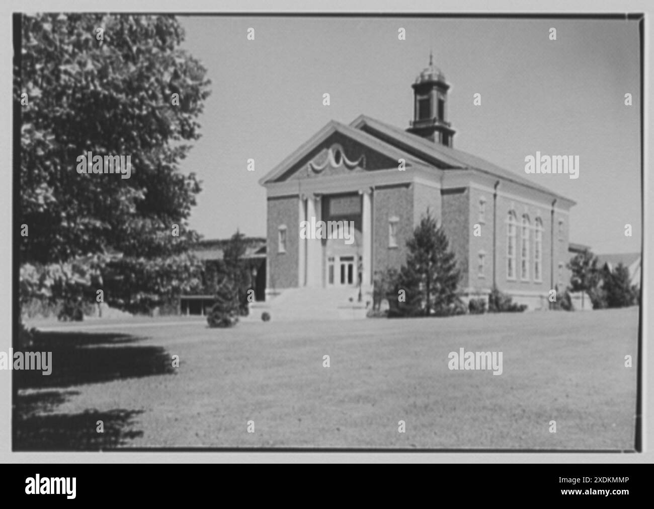 Woodmere Academy, Woodmere, Long Island. Hessel Hall. Gottscho ...
