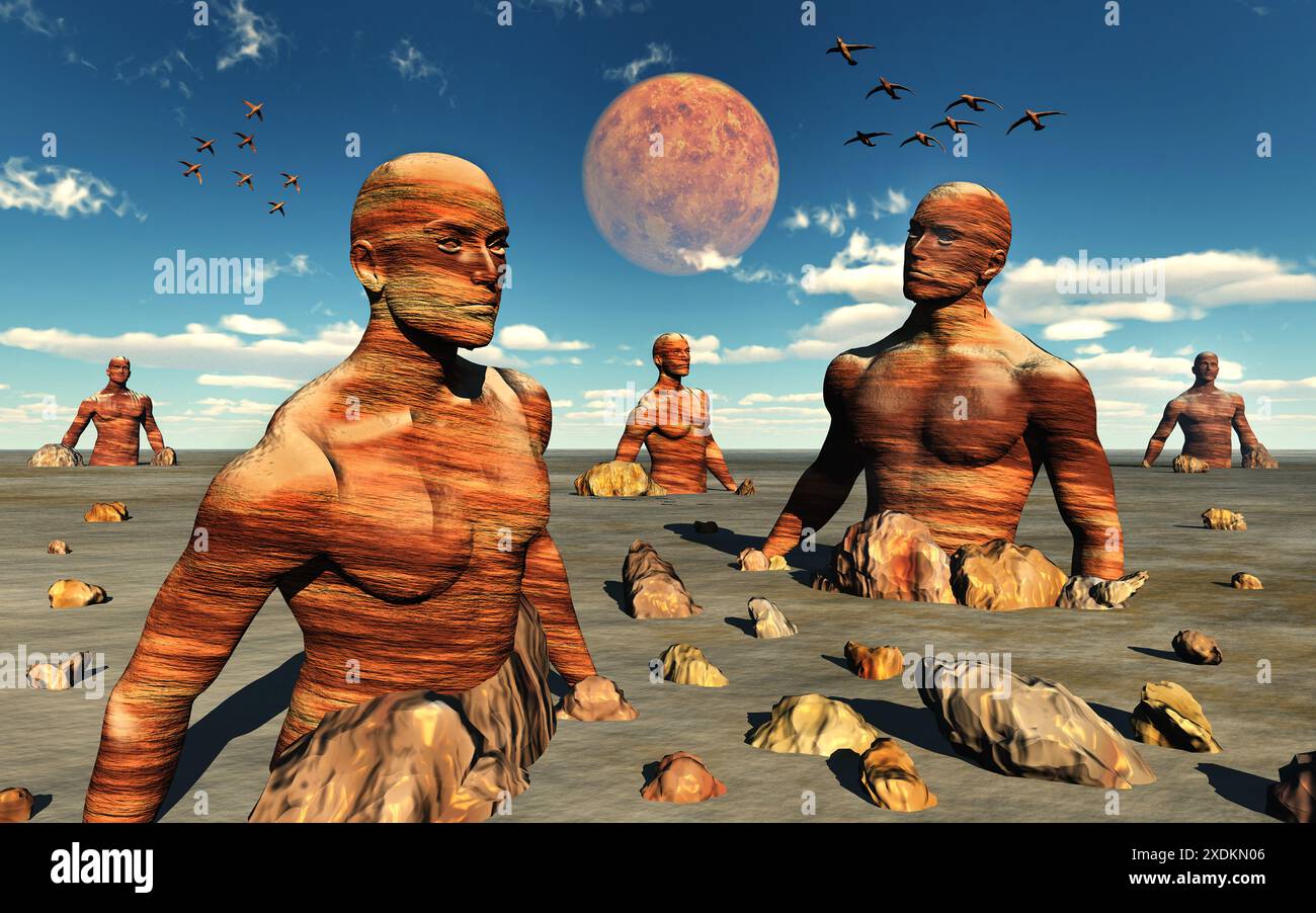 Stone age men hi-res stock photography and images - Alamy