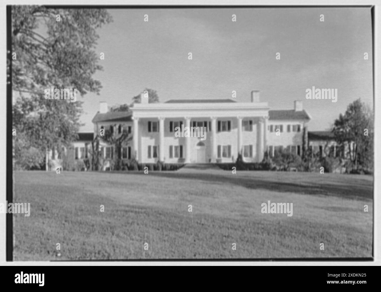 Gerald B. Lambert, Carter Hall, residence in Millwood, Virginia. Axis ...