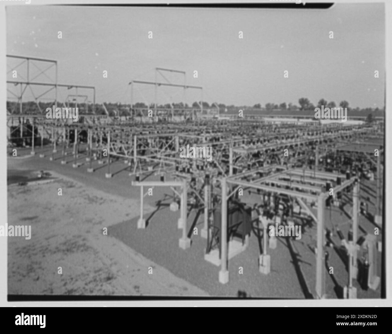 Public service station Black and White Stock Photos & Images - Alamy