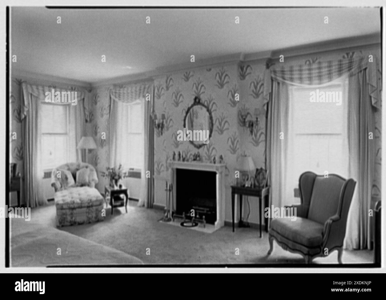 Charles S. Robertson, residence in Lloyd Harbor, Long Island. Master ...