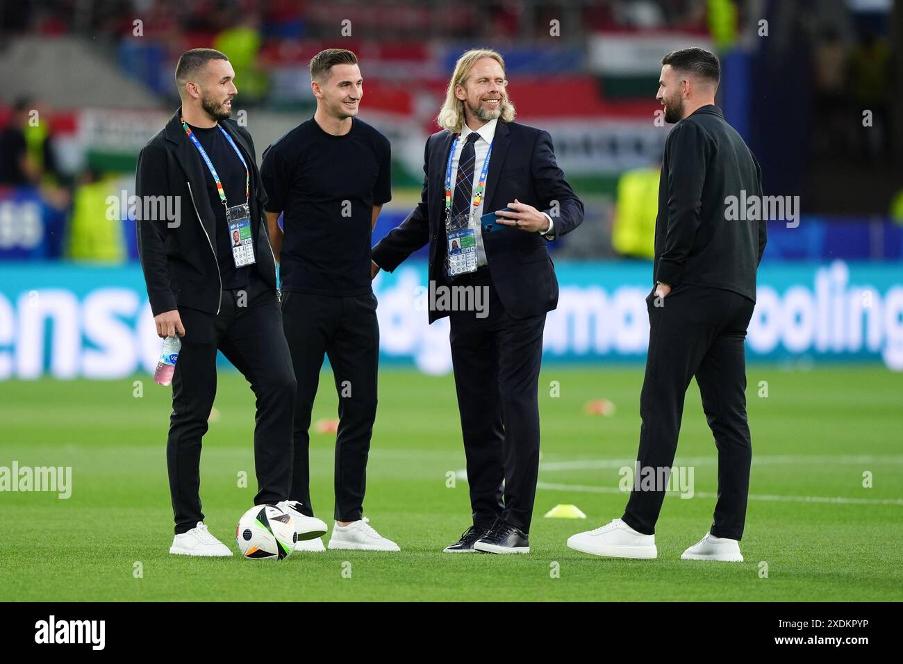 (Left to right) Scotland's John McGinn, Kenny McLean, assistant coach ...