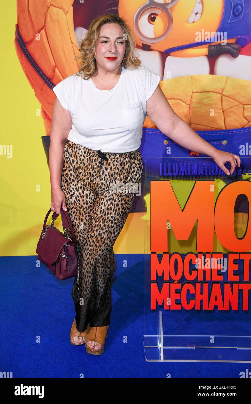 Paris, France. 23rd June, 2024. Marilou Berry attends the "Moi, Moche Et Mechant 4 - Despicable ...