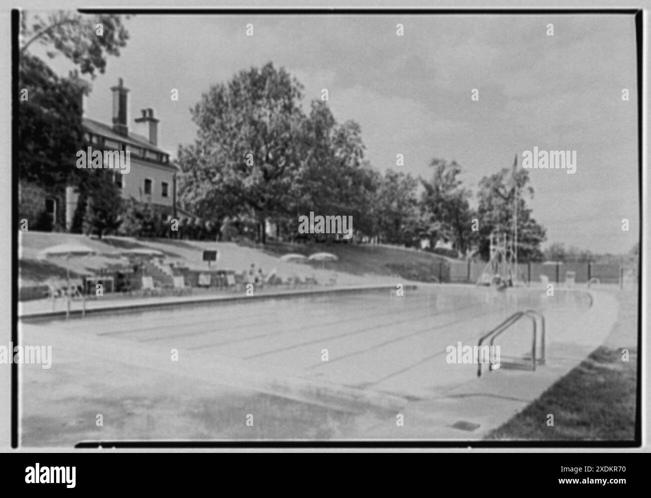 Greenwich Country Club, Greenwich, Connecticut. Pool II. Gottscho ...