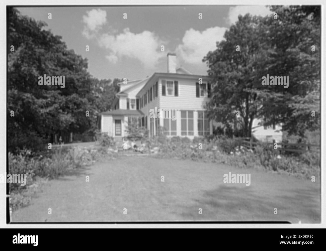 Mr. and Mrs. Richard Rodgers, residence on Black Rock Turnpike ...