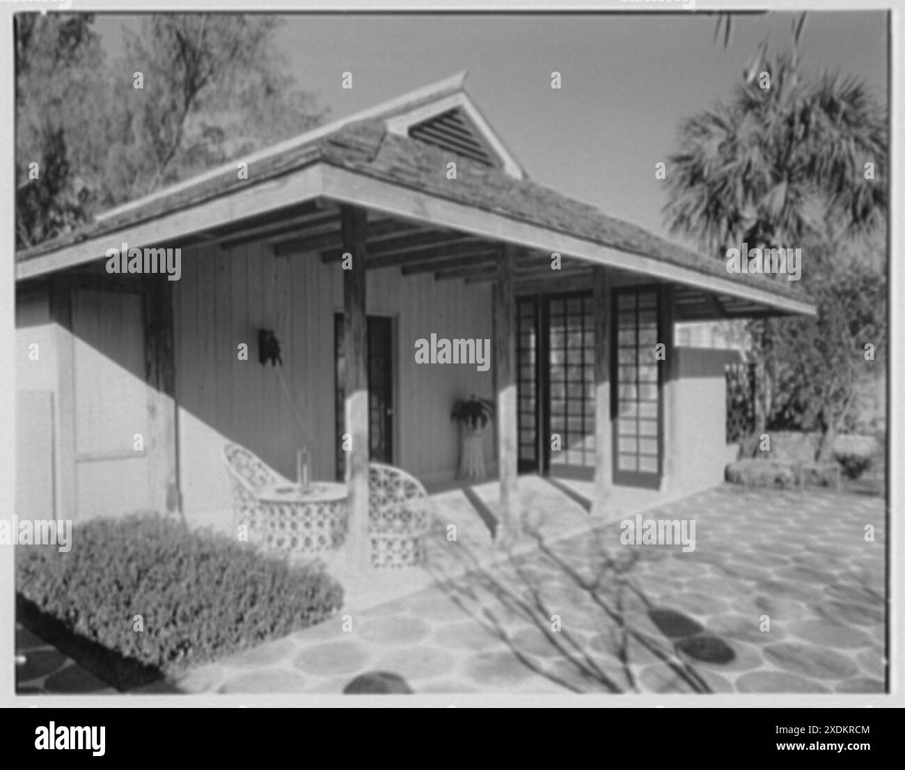 Byron L. Ramsing, residence at 232 Evergreen Ln., Palm Beach. Teahouse ...