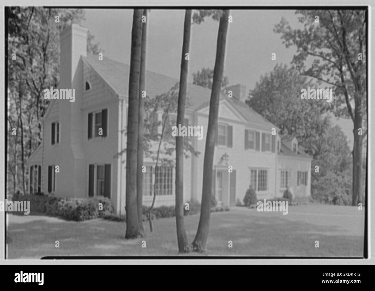 George W. Tidd, residence on Elderfield Rd., Flower Hill, Manhasset ...